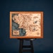 Middle Earth 3D Wood Map - Etsy