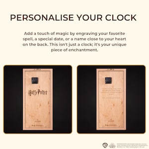 WEASLEY FAMILY CLOCK - Harry Potter Gift - Wizarding Gift - Mom's Gift ...