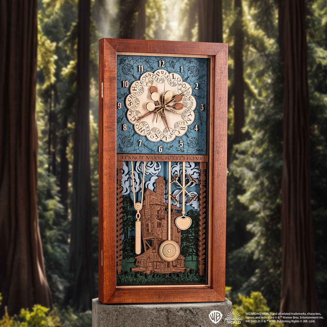 Weasley Family 3D Wall Clock With Spoons - Etsy