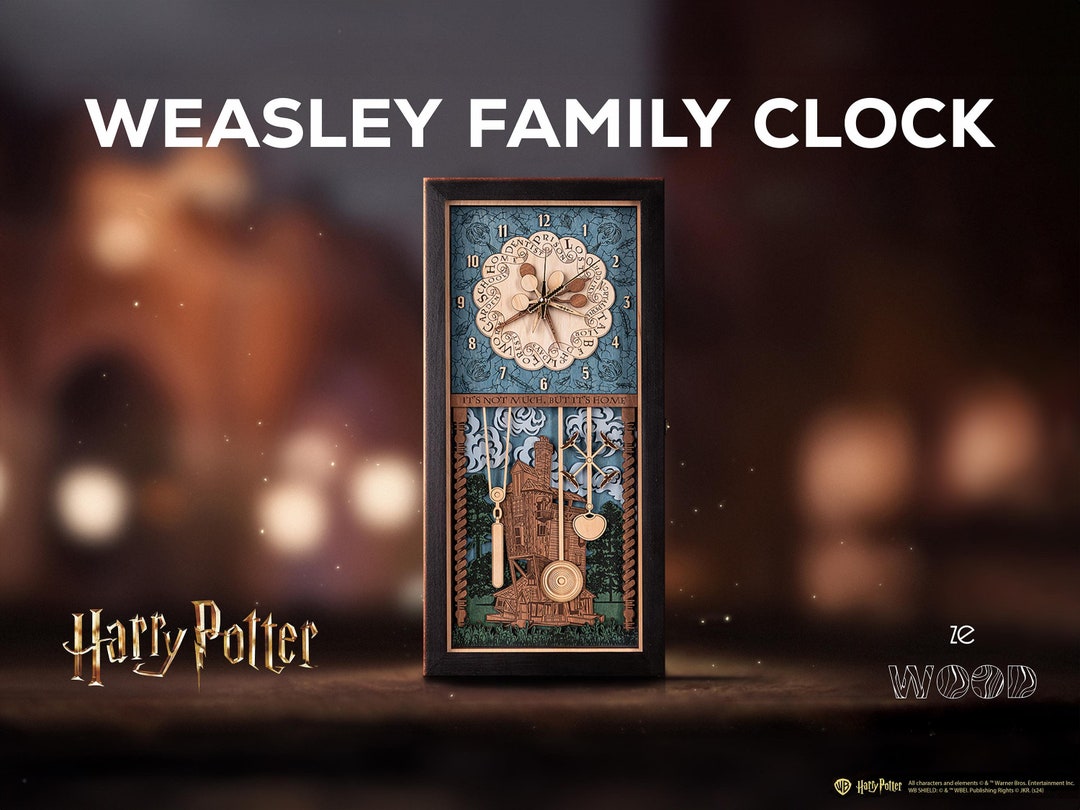 WEASLEY FAMILY CLOCK - Harry Pottery Gifts for Women - Unique Mothers ...