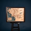 Middle Earth 3D Wood Map - Etsy