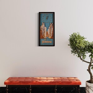 The Argonath 3D Wall Clock LOTR Hobbit Lord of the Rings - Etsy