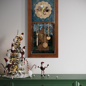 Weasley Family 3D Wall Clock With Spoons - Etsy