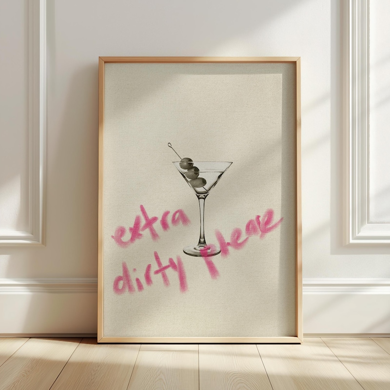 Cool Martini Prints - Etsy UK