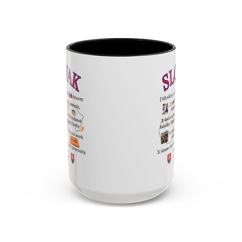 Slovak Heritage Coffee Mug, 11oz or 15oz Ceramic Cup, Slovak Definition ...