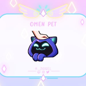 Cute Animated Valorant Omen Pet Emote for Twitch, Youtube and Discord ...