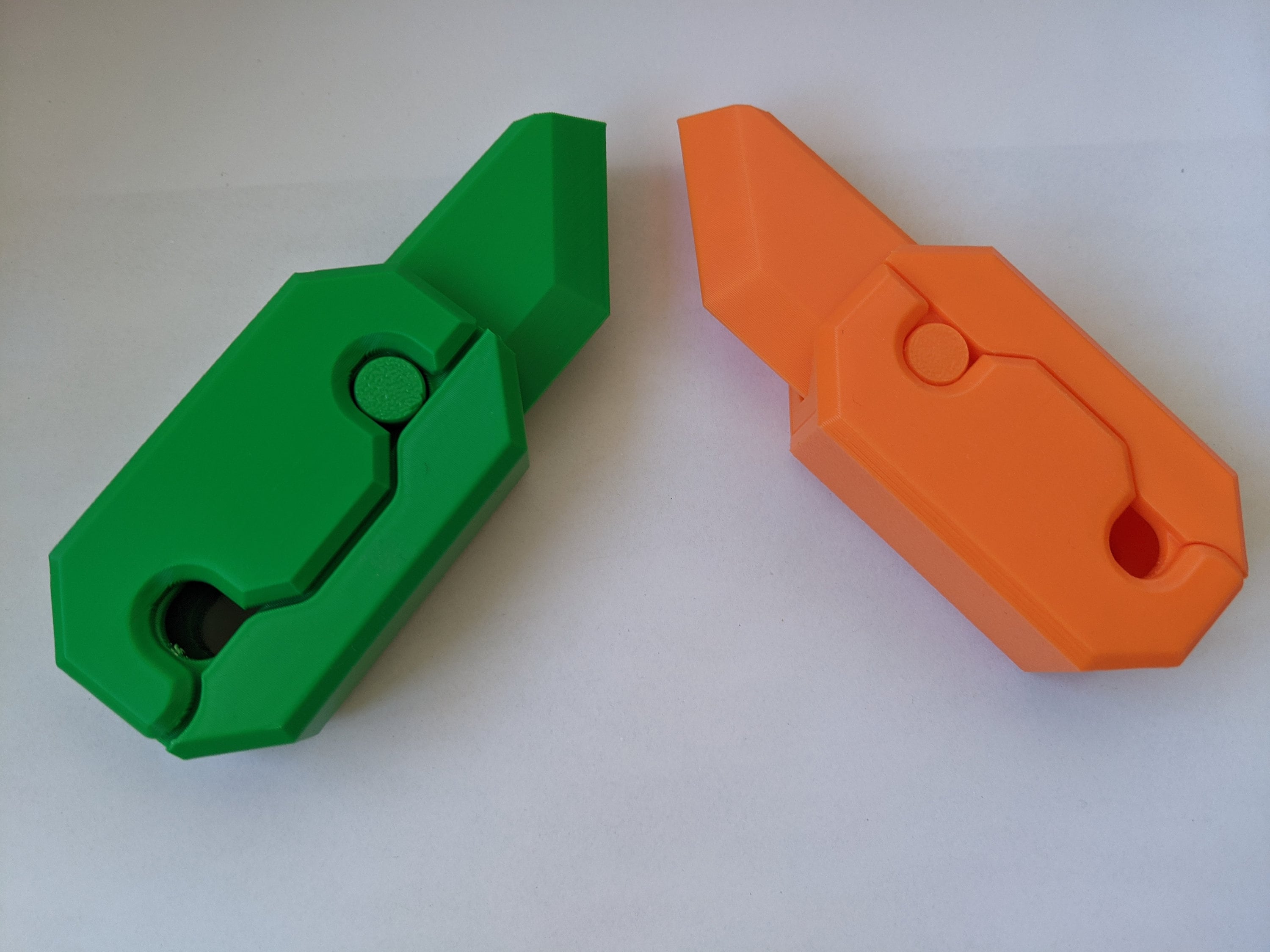 3D Gravity Carrot Knife Fidget - Etsy