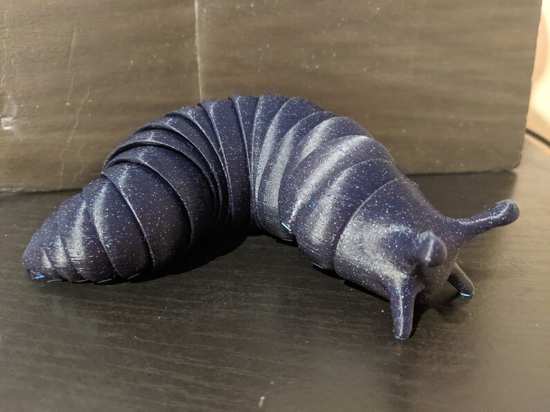 3D Printed Slug Fidget Large - Etsy