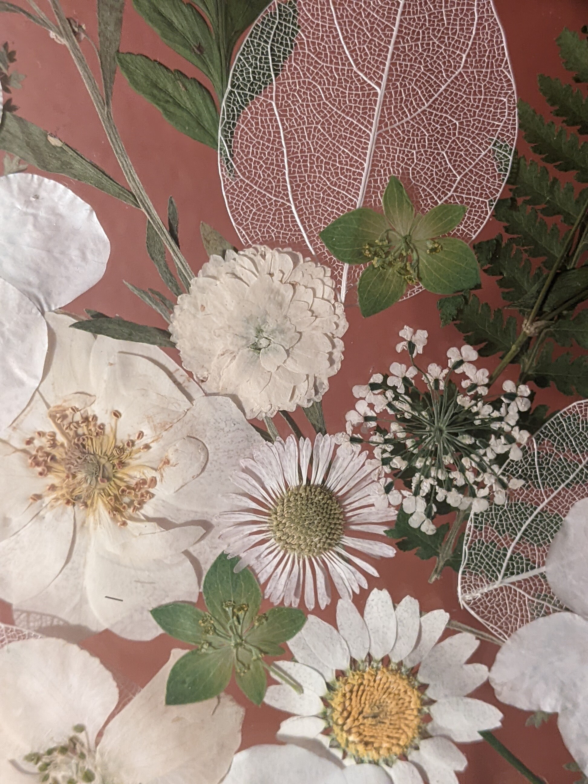 Handmade,pressed Flower Frame,floating Picture Frame,pressed Flower Art ...