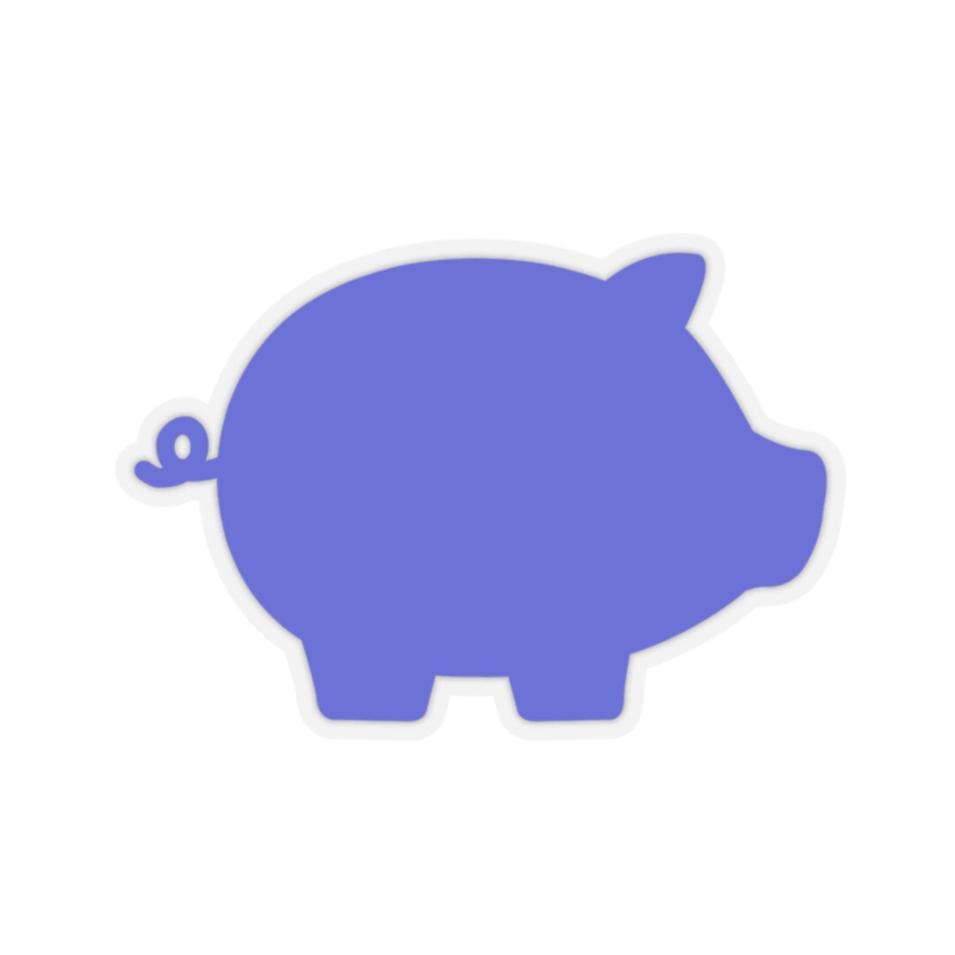 Blue Police Pig Sticker - Etsy