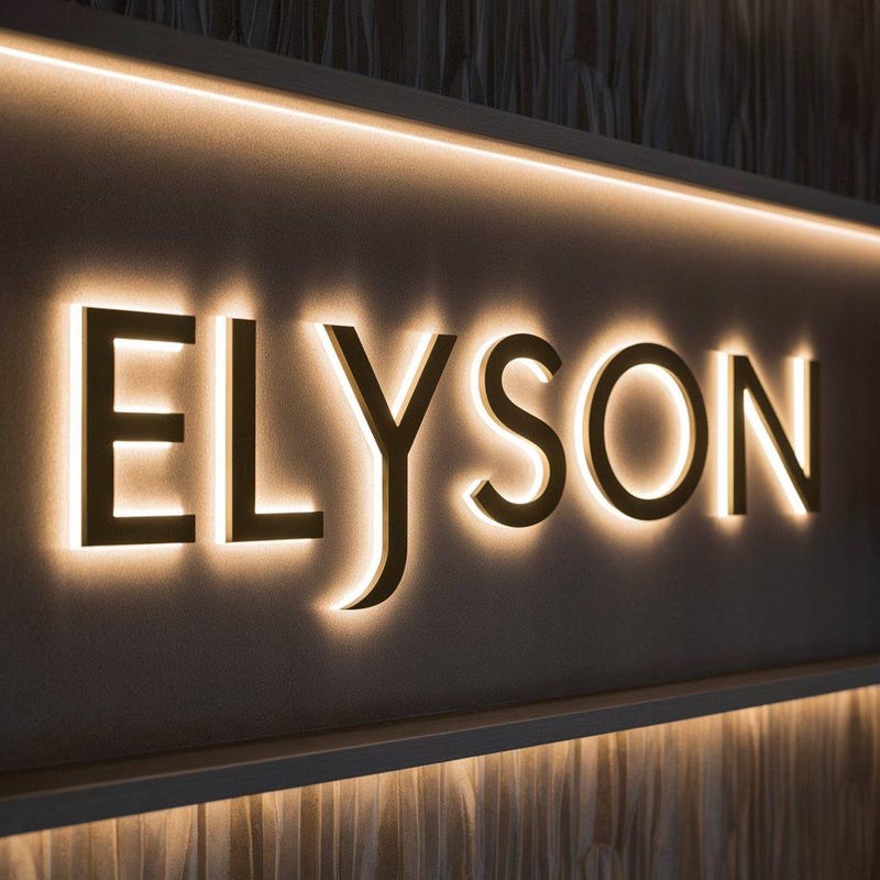 Backlit Sign, - Etsy