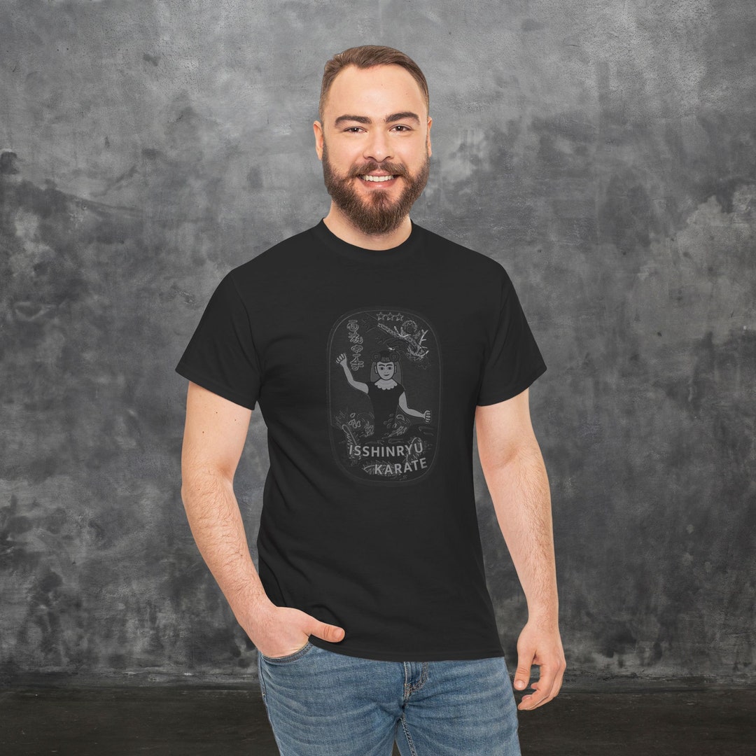 Black and White Isshinryu Karate Megami Shirt, Mizugami, Mizu Gami ...