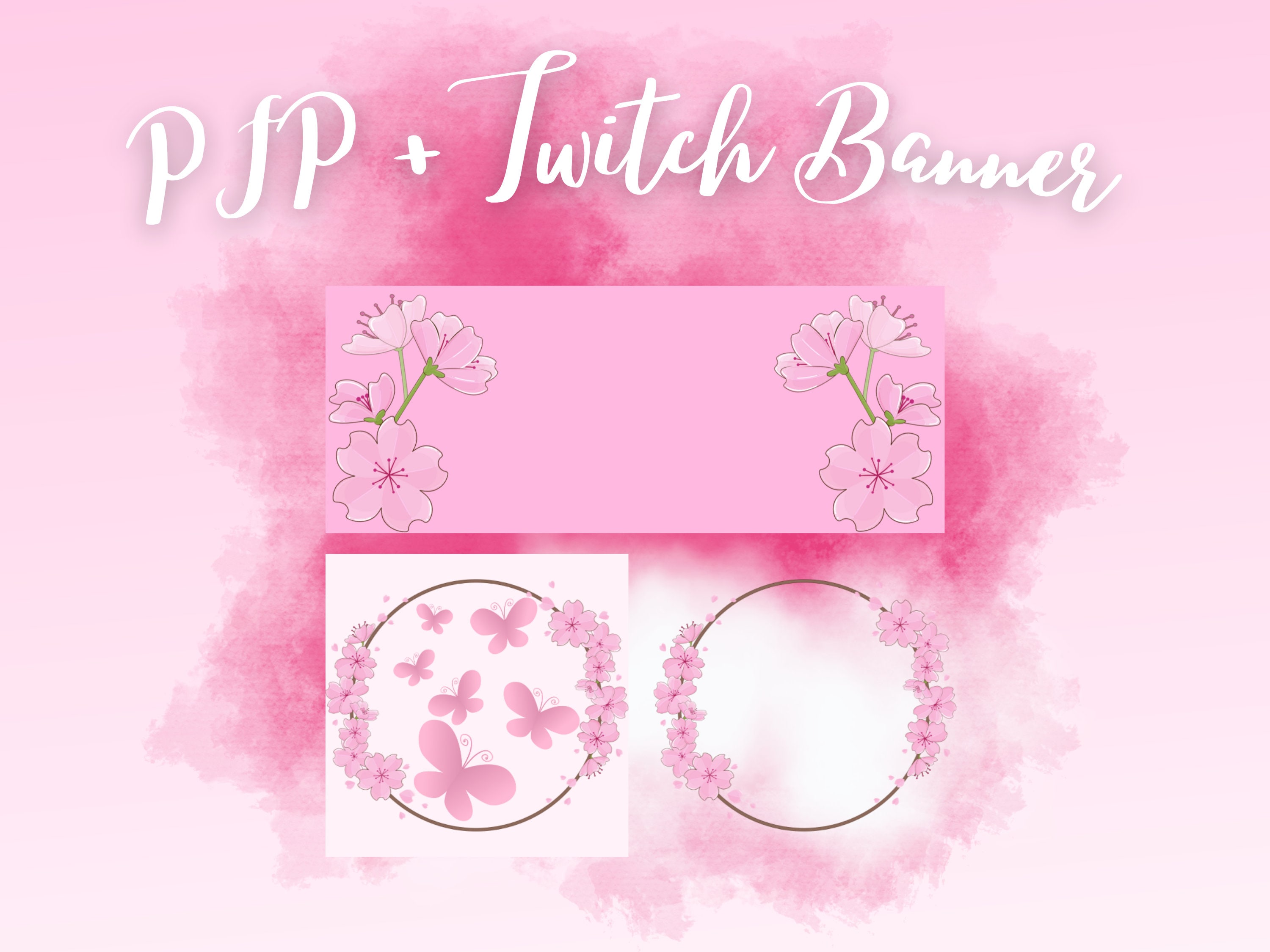 Sakura Bundle Sakura Waiting Screens Sakura Webcam Overlays Sakura ...