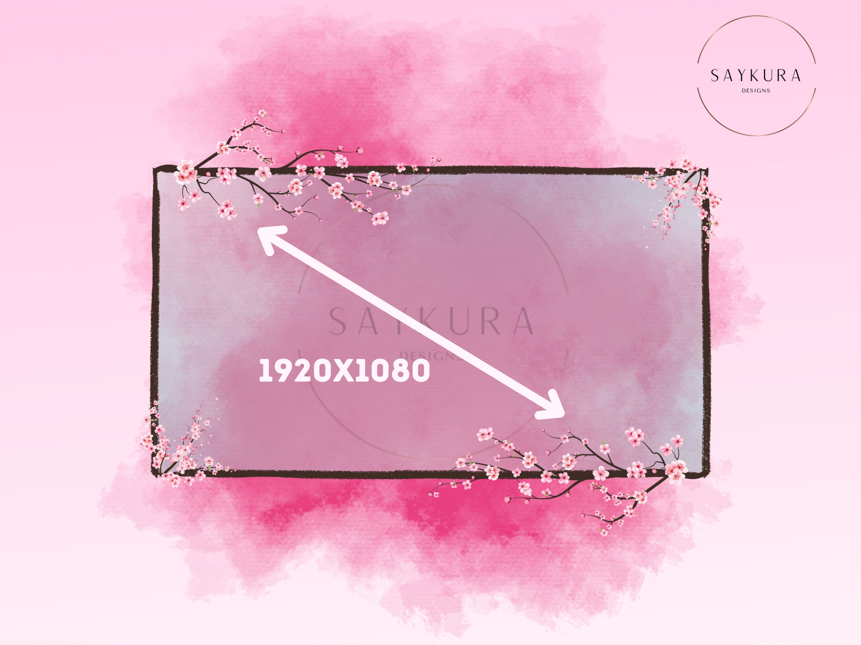 Sakura Bundle - Sakura Waiting Screens - Sakura Webcam Overlays ...