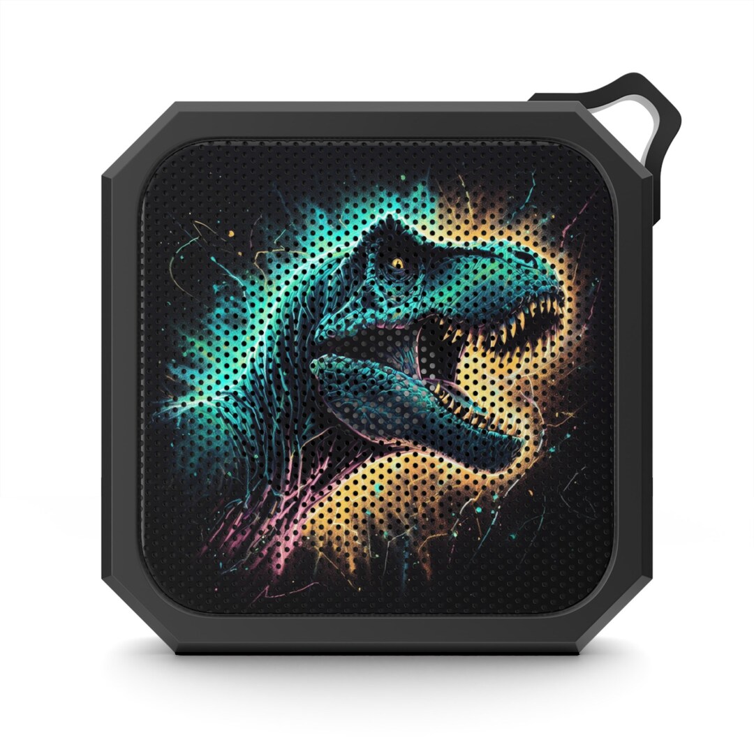 T-rex Dinosaur Original Chalk Art Blackwater Outdoor Bluetooth Speaker ...