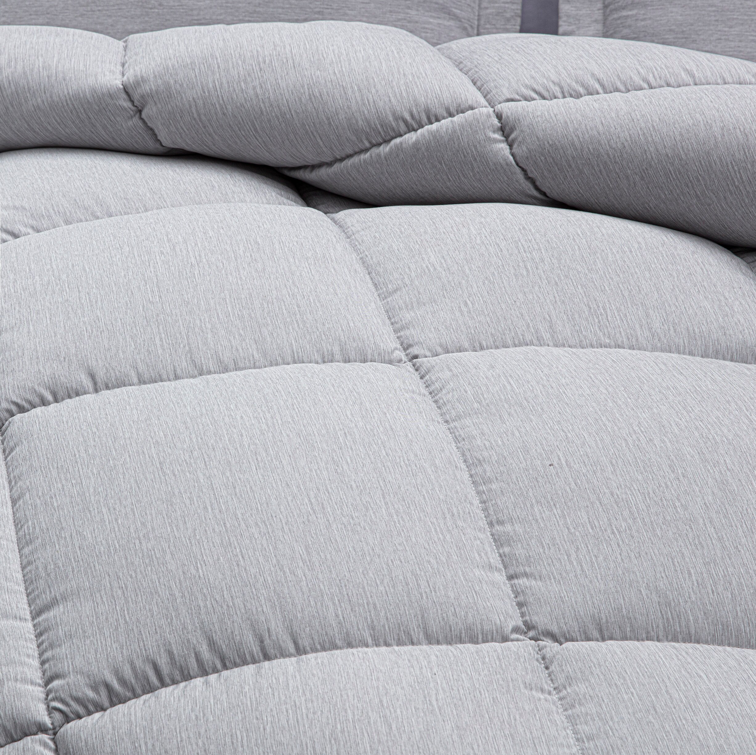 Kingsley Trend 3 Piece Gray Cationic Jacquard Down Alternative - Etsy