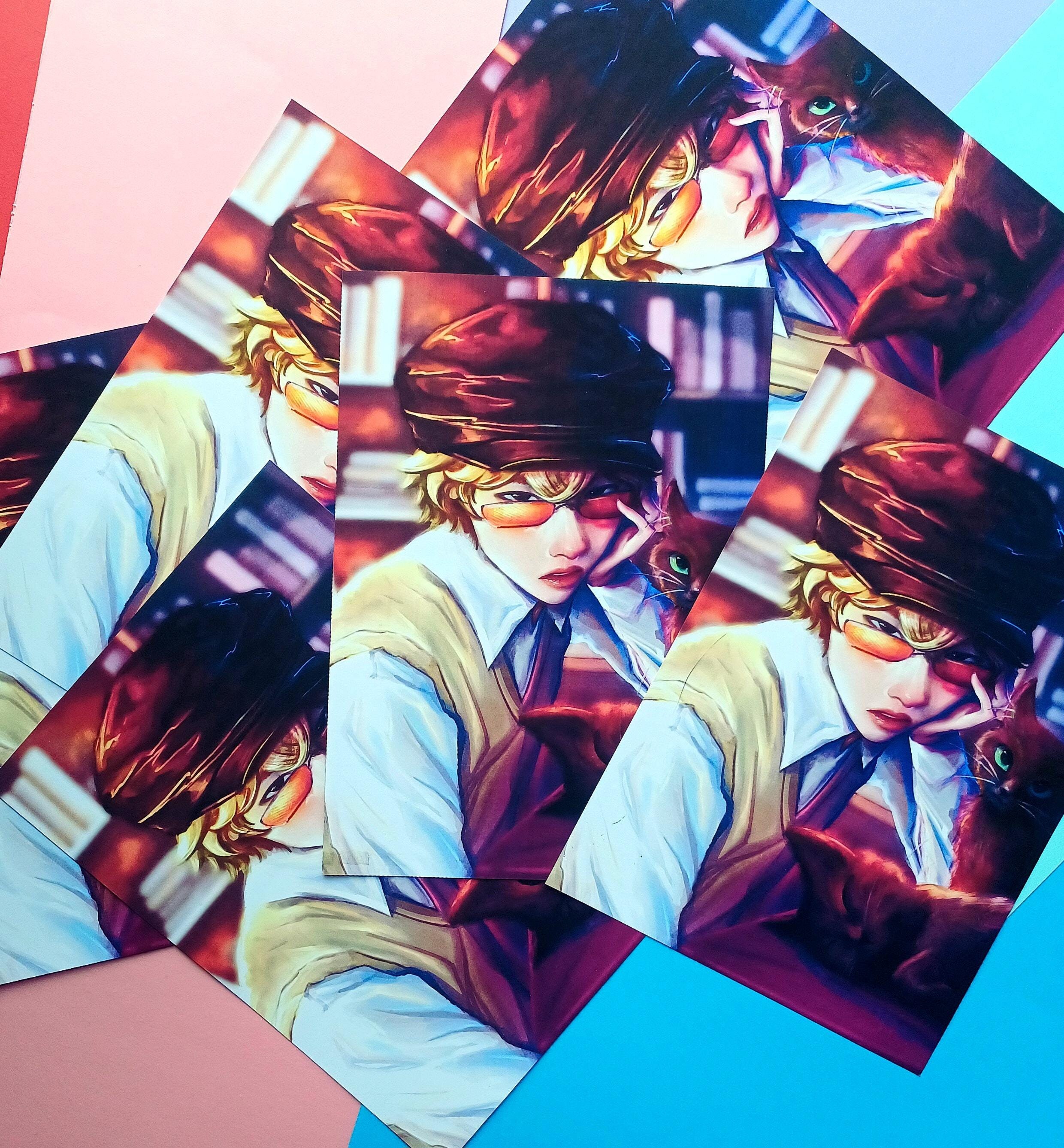 Ayatsuji Yukito Cat Print | Bungo Stray Dogs BSD Gaiden / Another Story ...