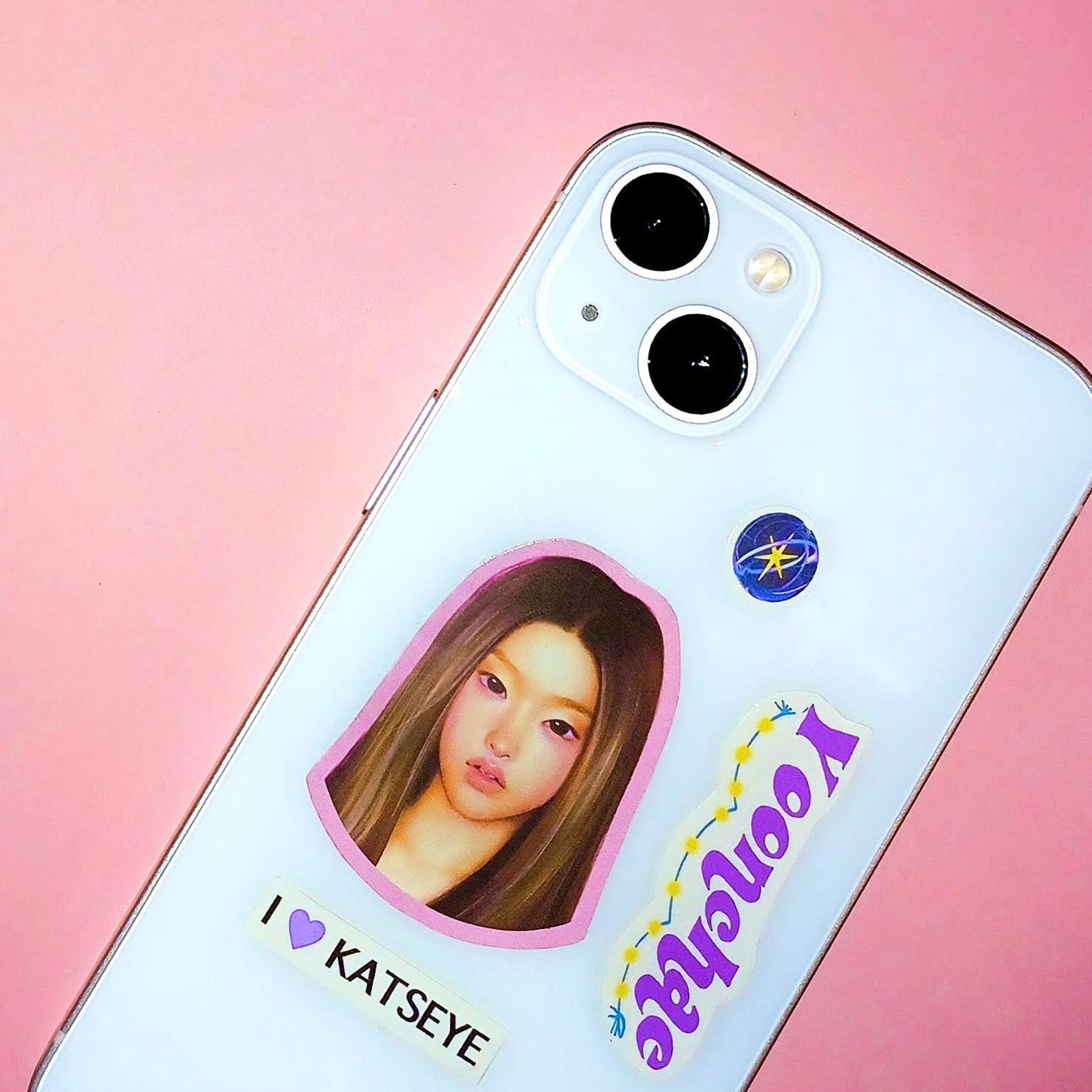 KATSEYE SIS Color-coded Art Stickers | Kpop Girl Group | Manon Sophia ...