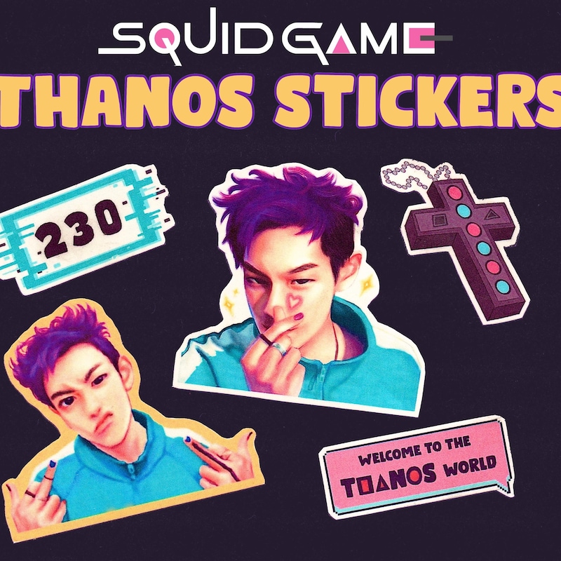 Thanos Squidgame Merch - Etsy