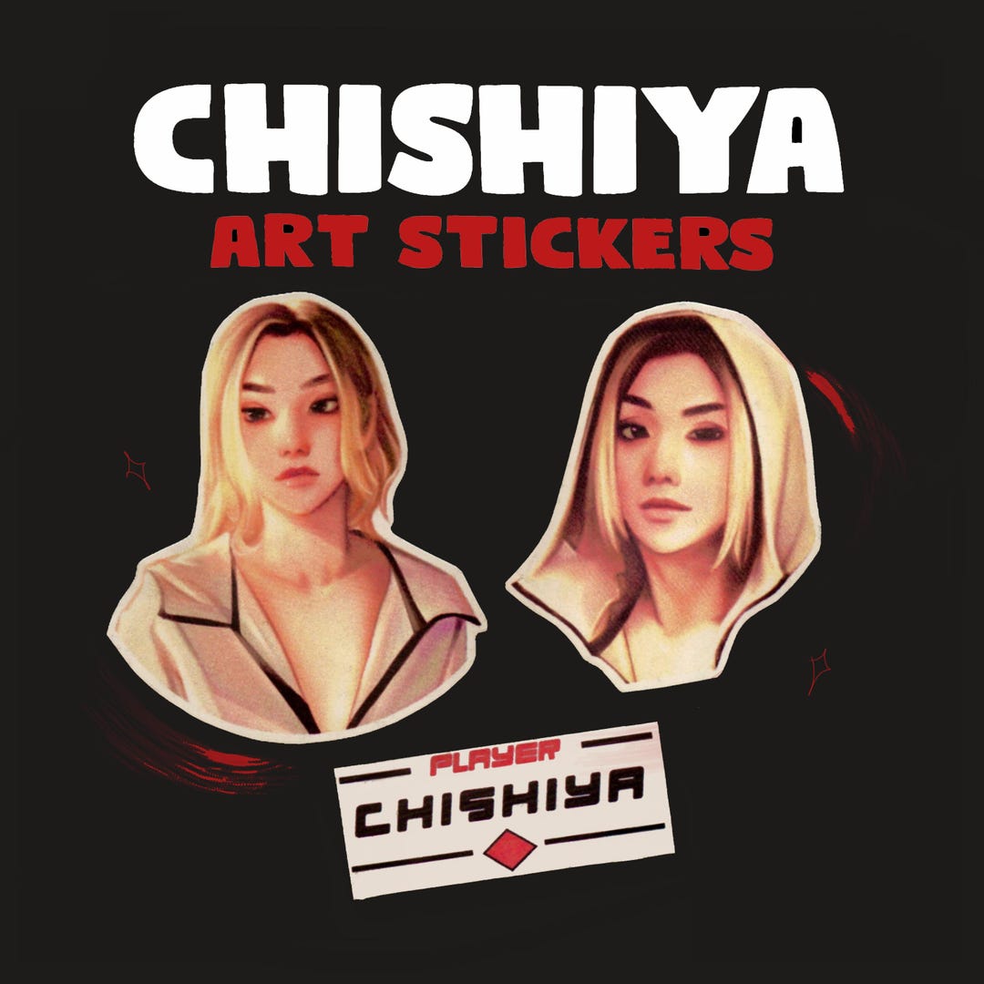 Alice in Borderland CHISHIYA Fanart Stickers | AIB Manga | Nijiro ...