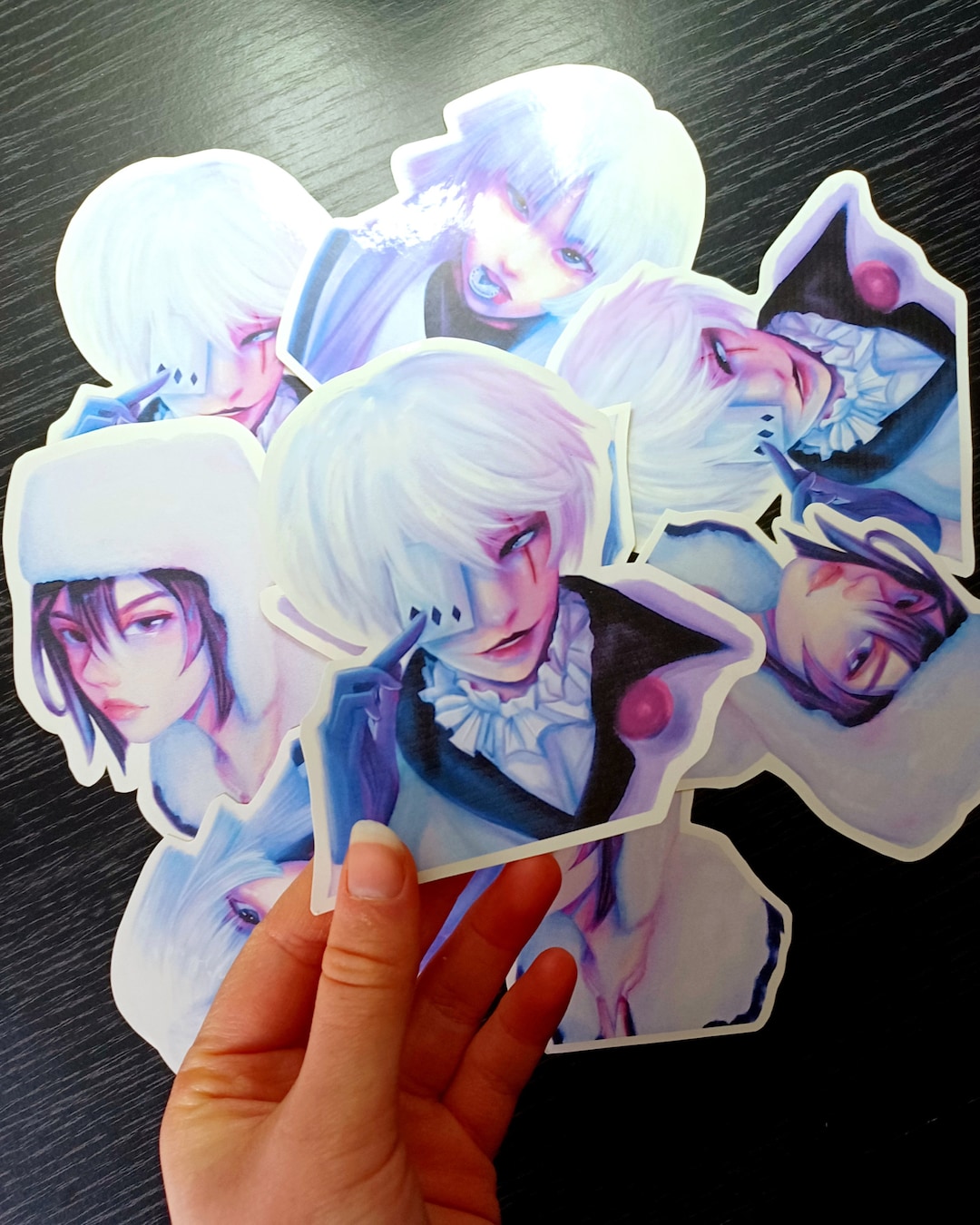 BSD Decay of Angels Fanart Gloss Stickers Bungo Stray Dogs Sigma ...