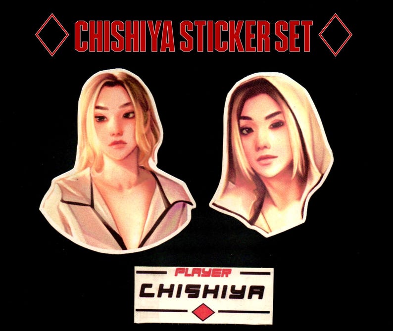 Alice in Borderland CHISHIYA Fanart Stickers AIB Manga Nijiro Murakami ...