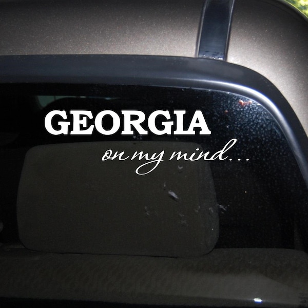 Georgia on My Mind - Etsy