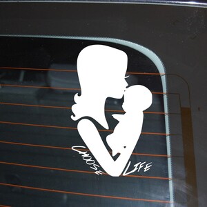Choose Life Pro Baby Vinyl Auto Decal Bumper Sticker - Etsy