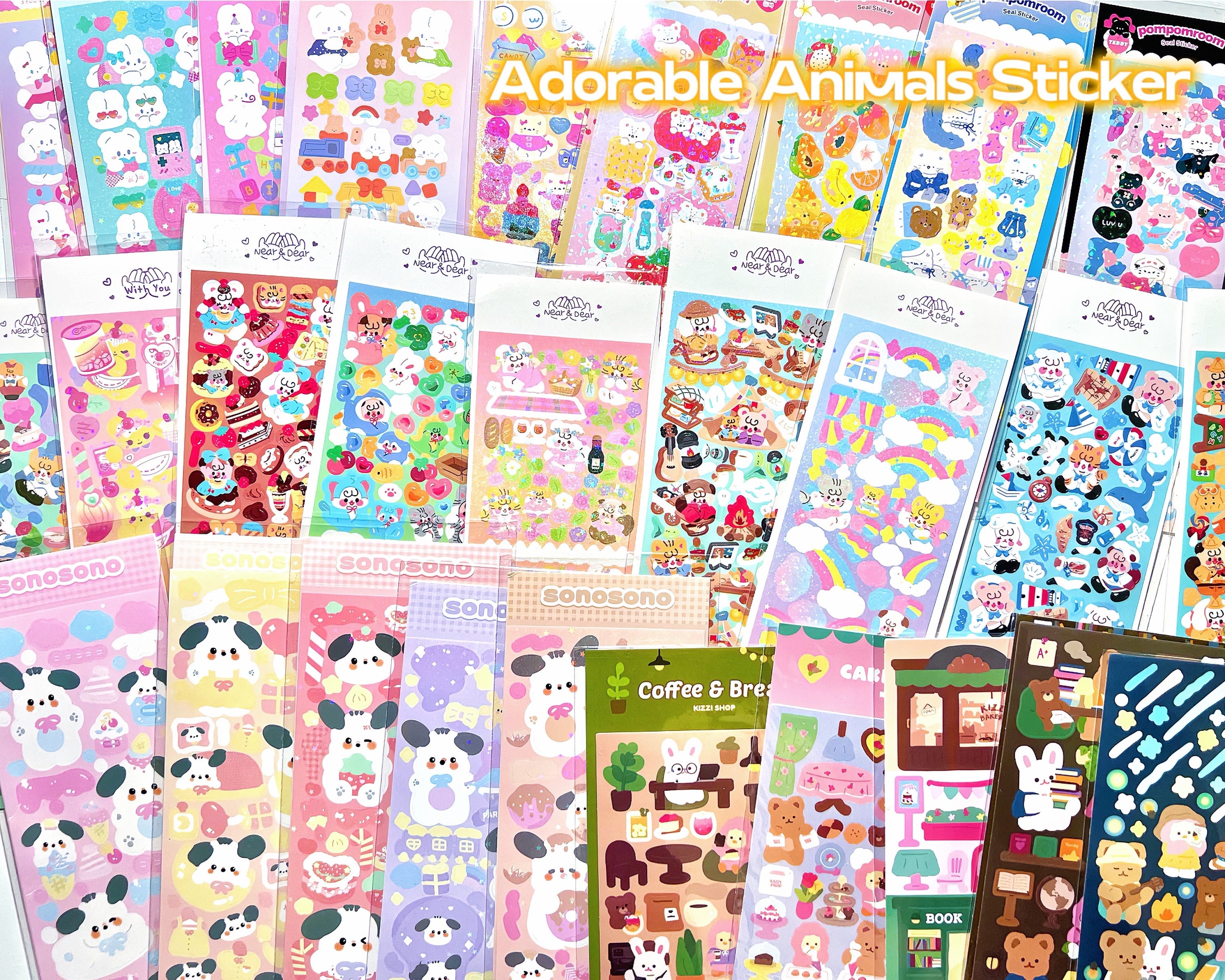 Sticker Sheet Pack Polco Sticker Sticker Sheet Pack Korea Deco Sticker ...