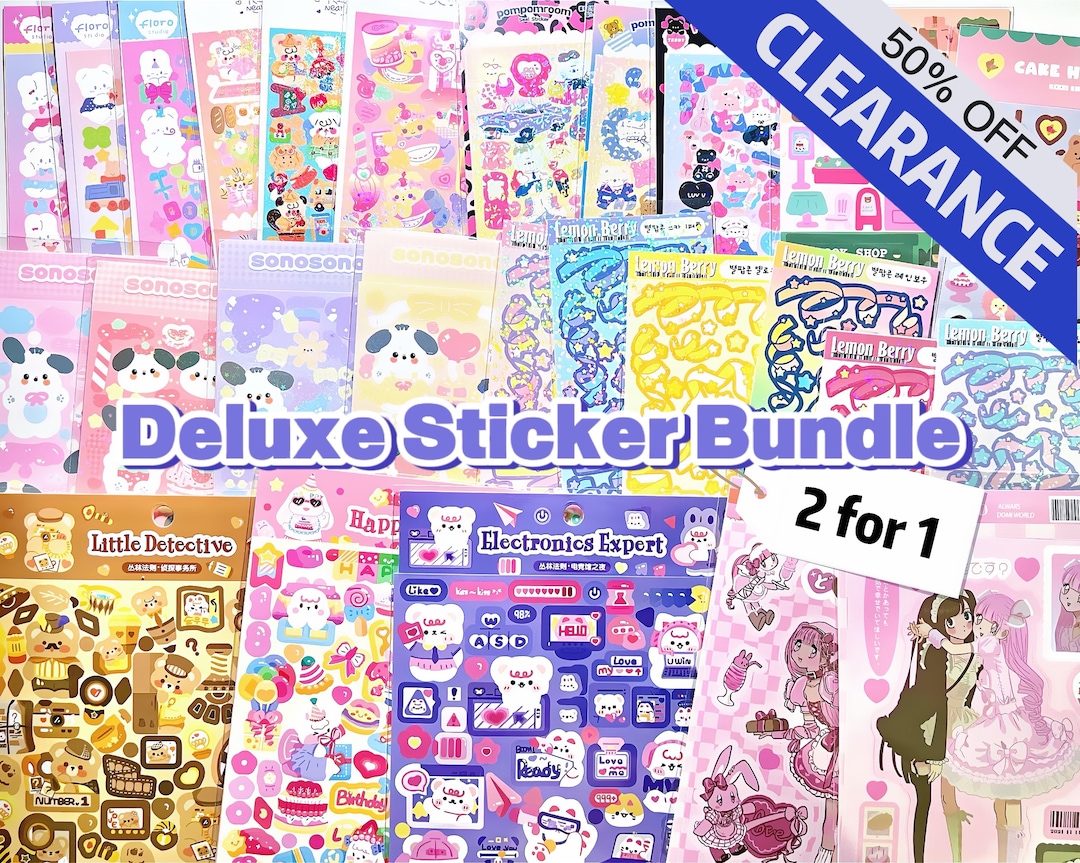 Sticker Sheet Pack | Polco Sticker | Sticker Sheet Pack | Korea Deco ...