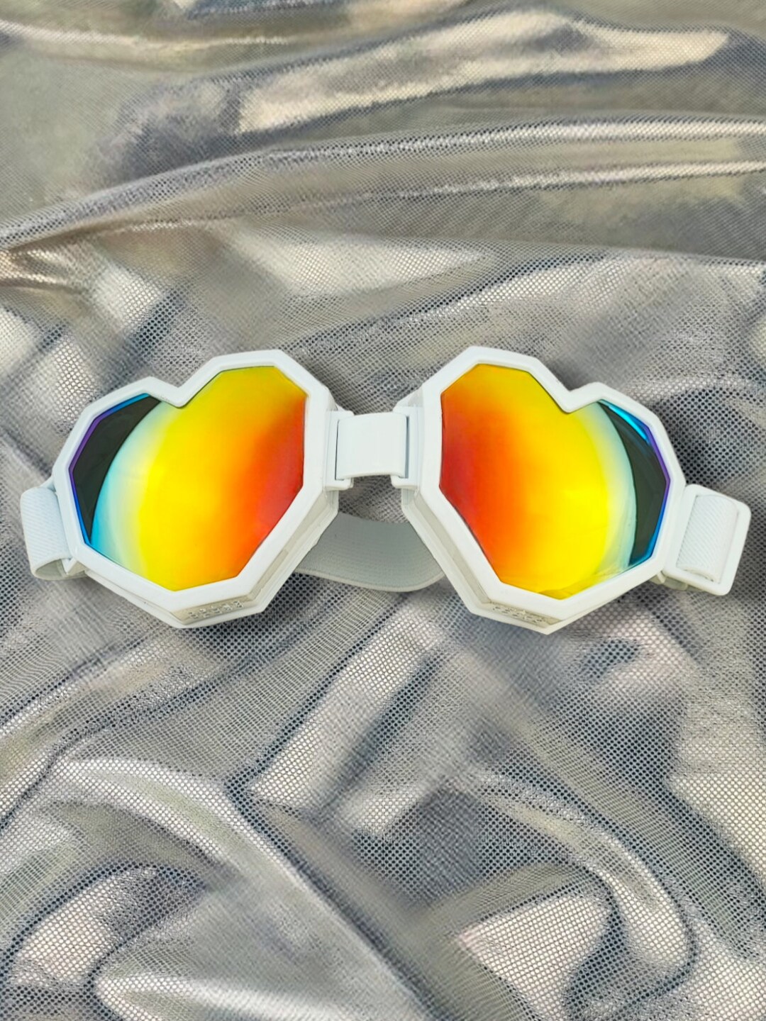Cyberpunk Futuristic Mask Sunglasses Festival Y2k Goggles White - Etsy