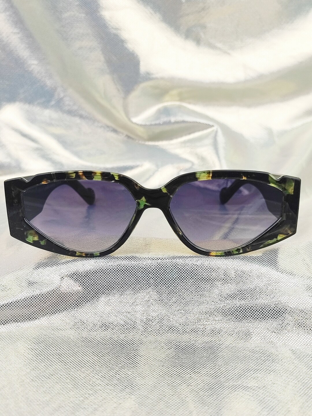 Retro Square Y2k Goth Sunglasses - Etsy