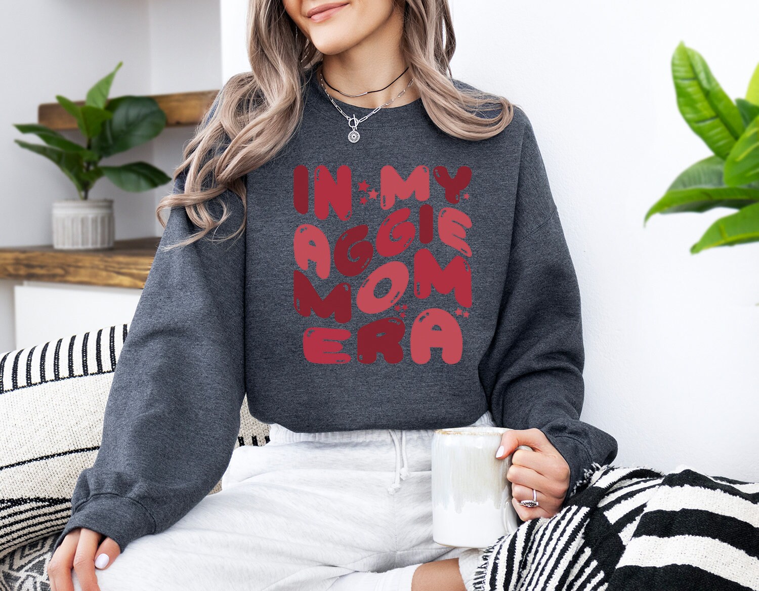 In My Aggie Mom Era Shirt T For Mom Aggie Mom Sweatshirt Aggie Football T Shirt Aggie