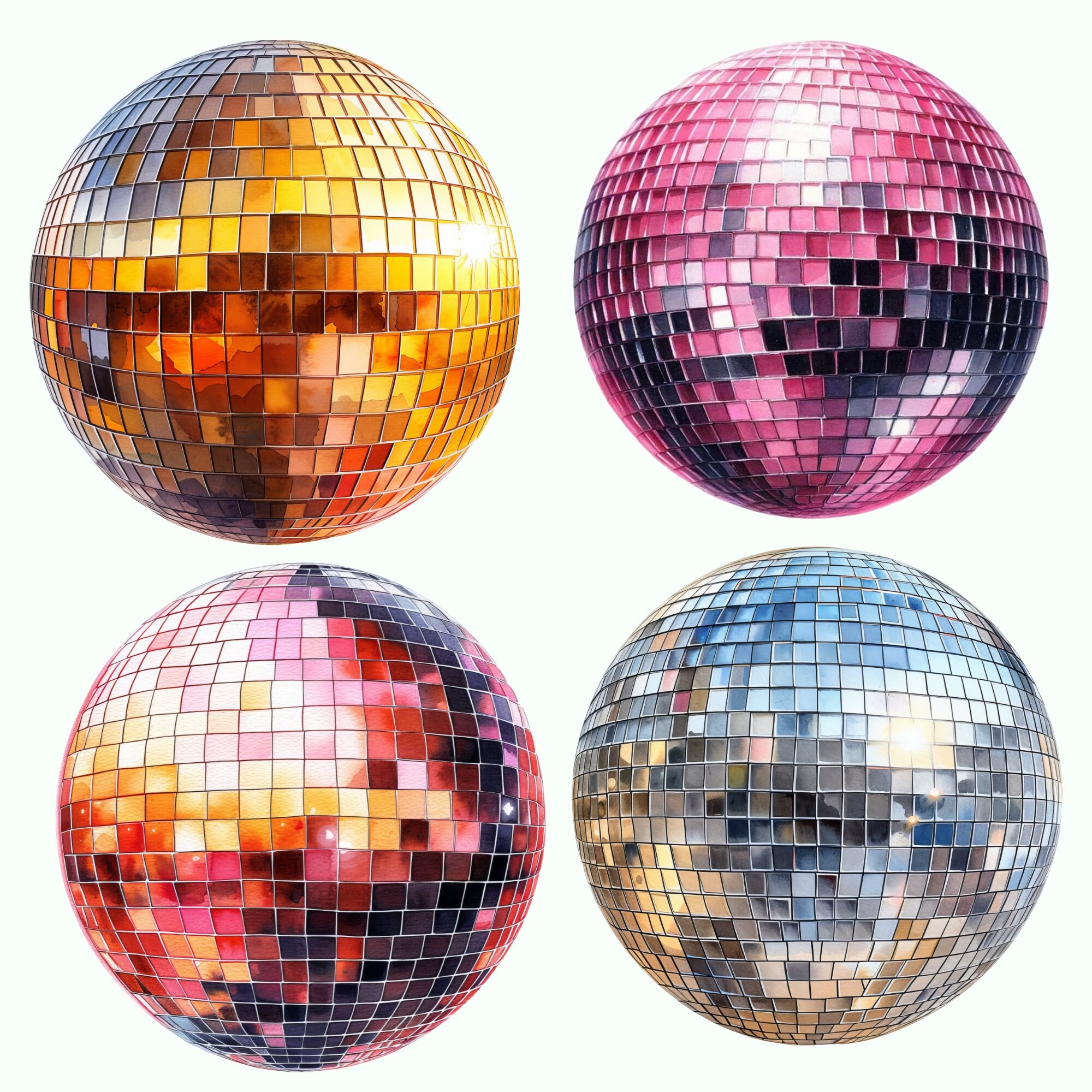 Groovy Disco Mirror Ball, PNG Clipart Retro Discoball, Clip Art ...