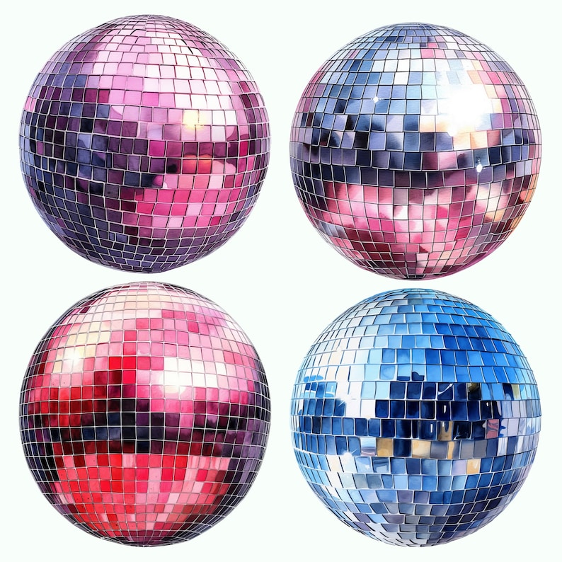 Groovy Disco Mirror Ball, PNG Clipart Retro Discoball, Clip Art ...