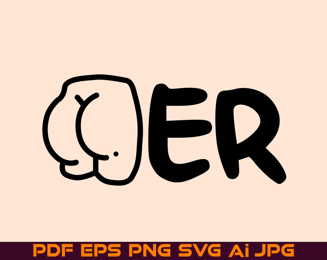 Butt Er SVG Butter Dish Cut File for Cricut Design Space Files ...