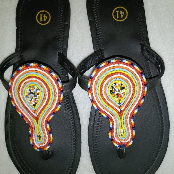 African Sandals - Etsy
