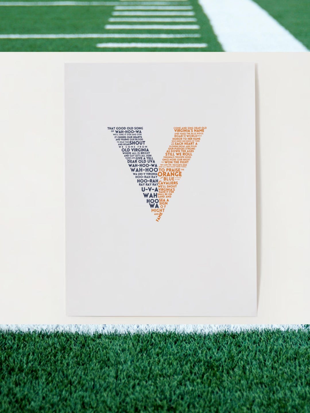 University of Virginia Cavaliers Fight Song - Etsy