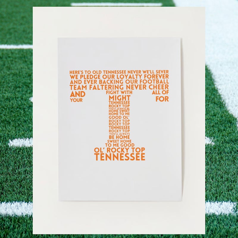 Tennessee Power T - Etsy