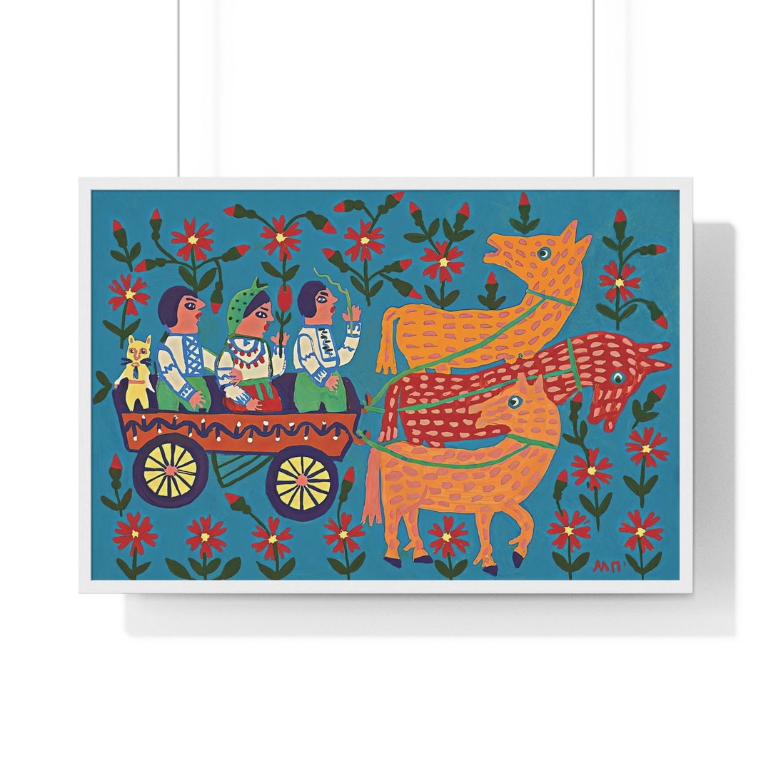 Maria Prymachenko, Fine Art Print, Famous Ukrainian Artist, Ukrainian ...