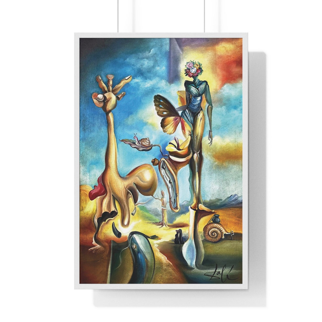 Salvador Dali, Surreal Art Print, Fine Art Print, Surrealism, Vintage ...
