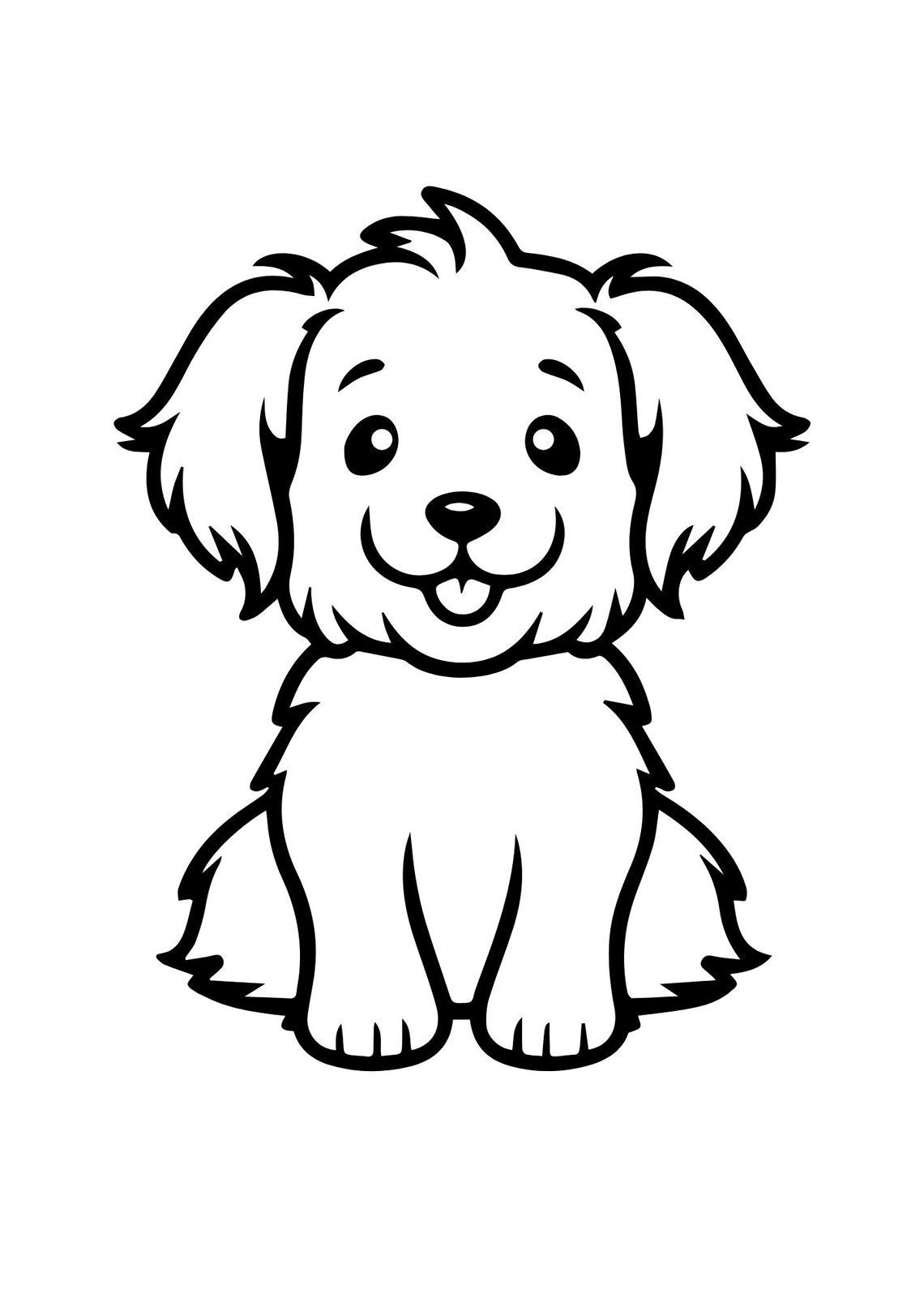 Custom Pet Outline Drawing,complete Dog Breeds Svg|dog Outline,cat ...
