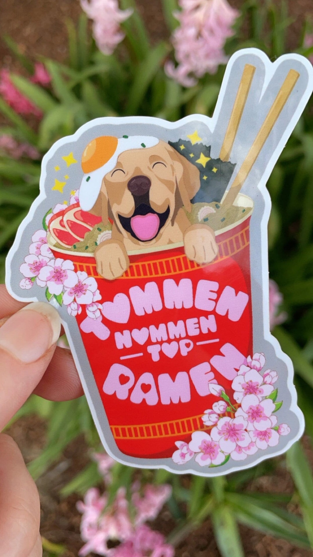 Tommen Nommen Top Ramen Sticker - Etsy