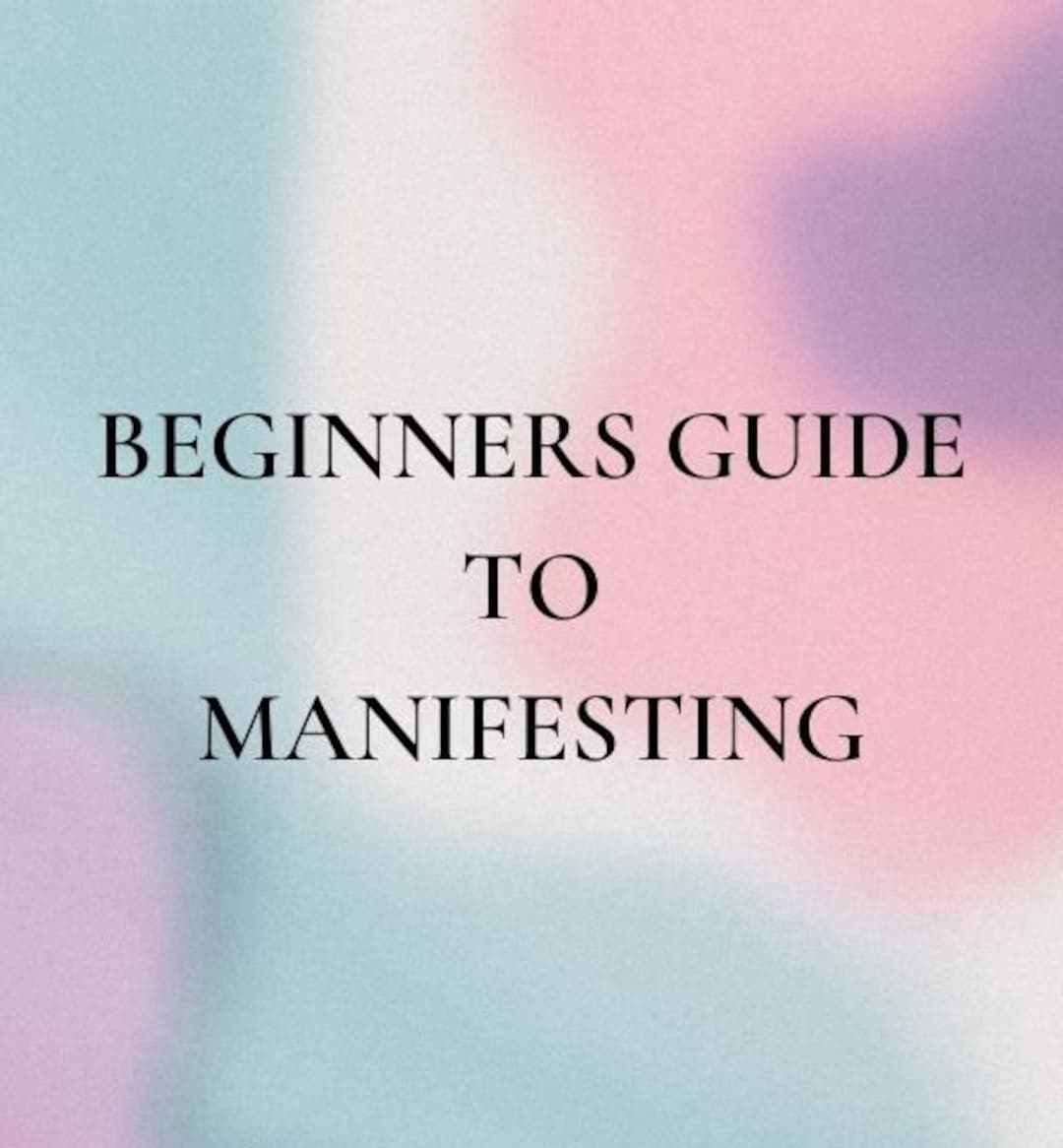Beginner's Guide to Manifestation - Etsy