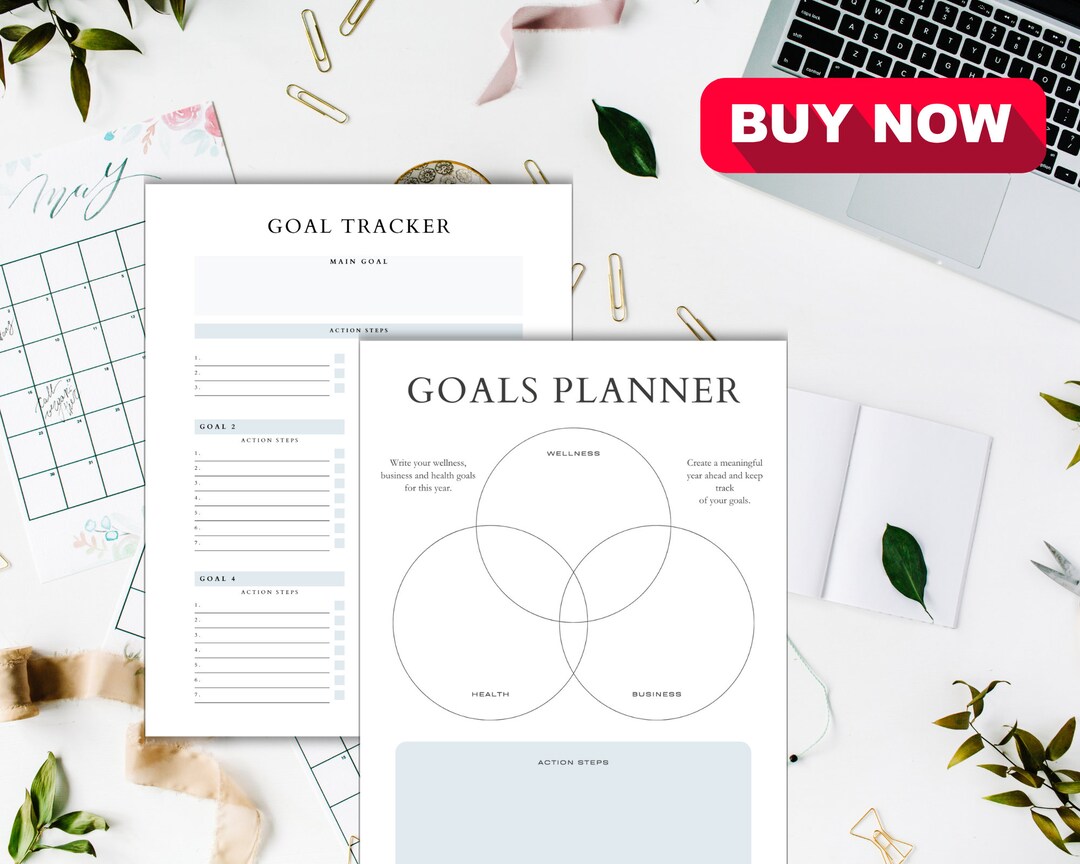 Ultimate Goal Planner Organizer Tracker and Focus Tool for Success - Etsy