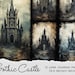 Dark Gothic Castle Junk Journal Pages: Scrapbook Paper (digital ...