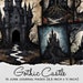 Dark Gothic Castle Junk Journal Pages: Collage Paper (digital Download ...