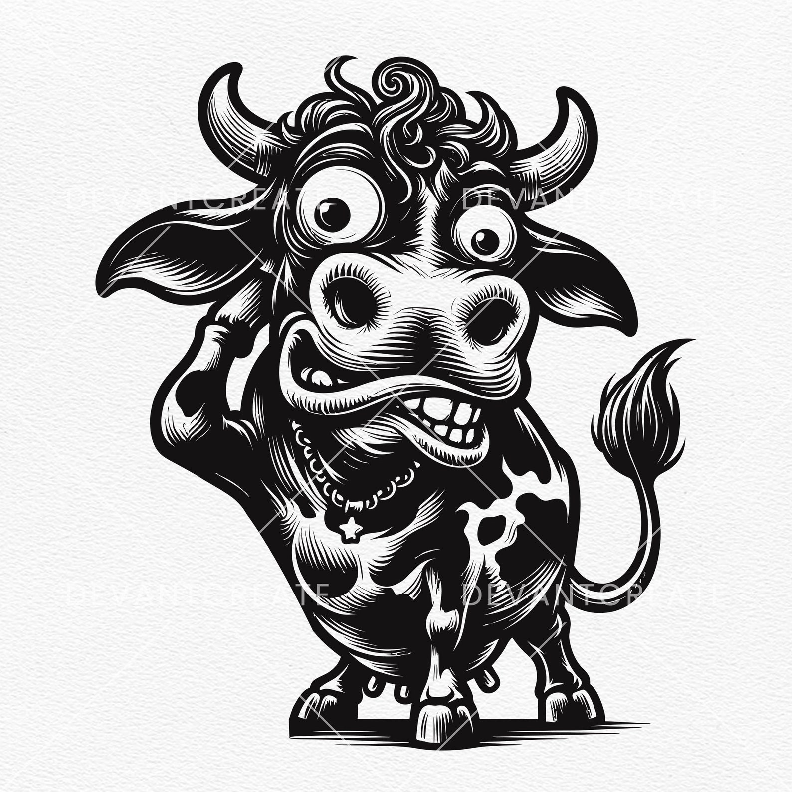 Crazy Animal SVG, Funny Animal Svg, Crazy Farm Animal Svg, Crazy Forest ...