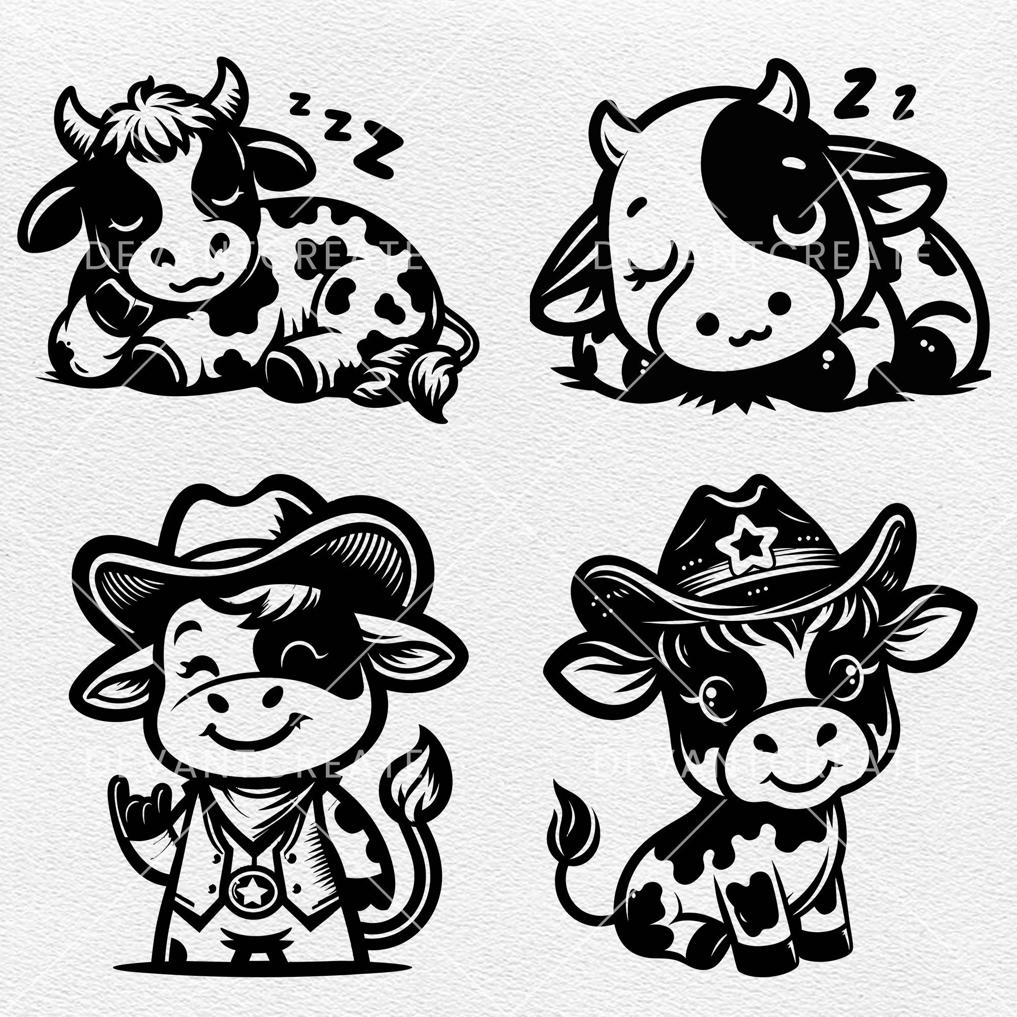 Cute Baby Cow SVG, Cute Cow Svg, Funny Cow, Cow Svg Bundle, Cow Face ...