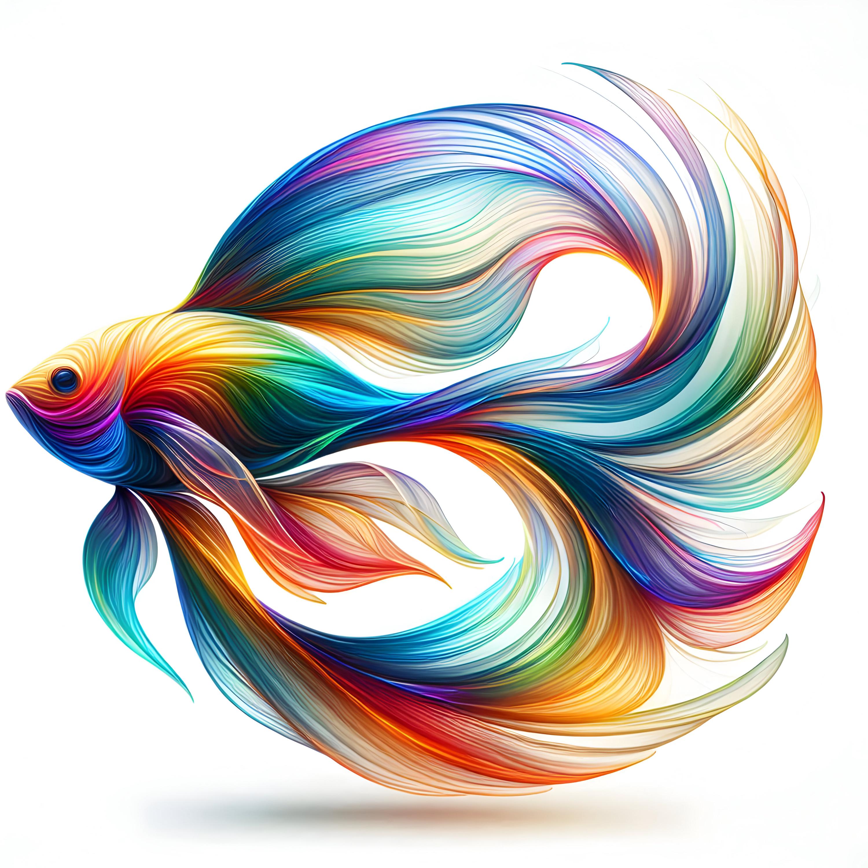 Beauty Fish Clipart, Majestic Fish, Vibrant Fish, Aquatic Life - Etsy